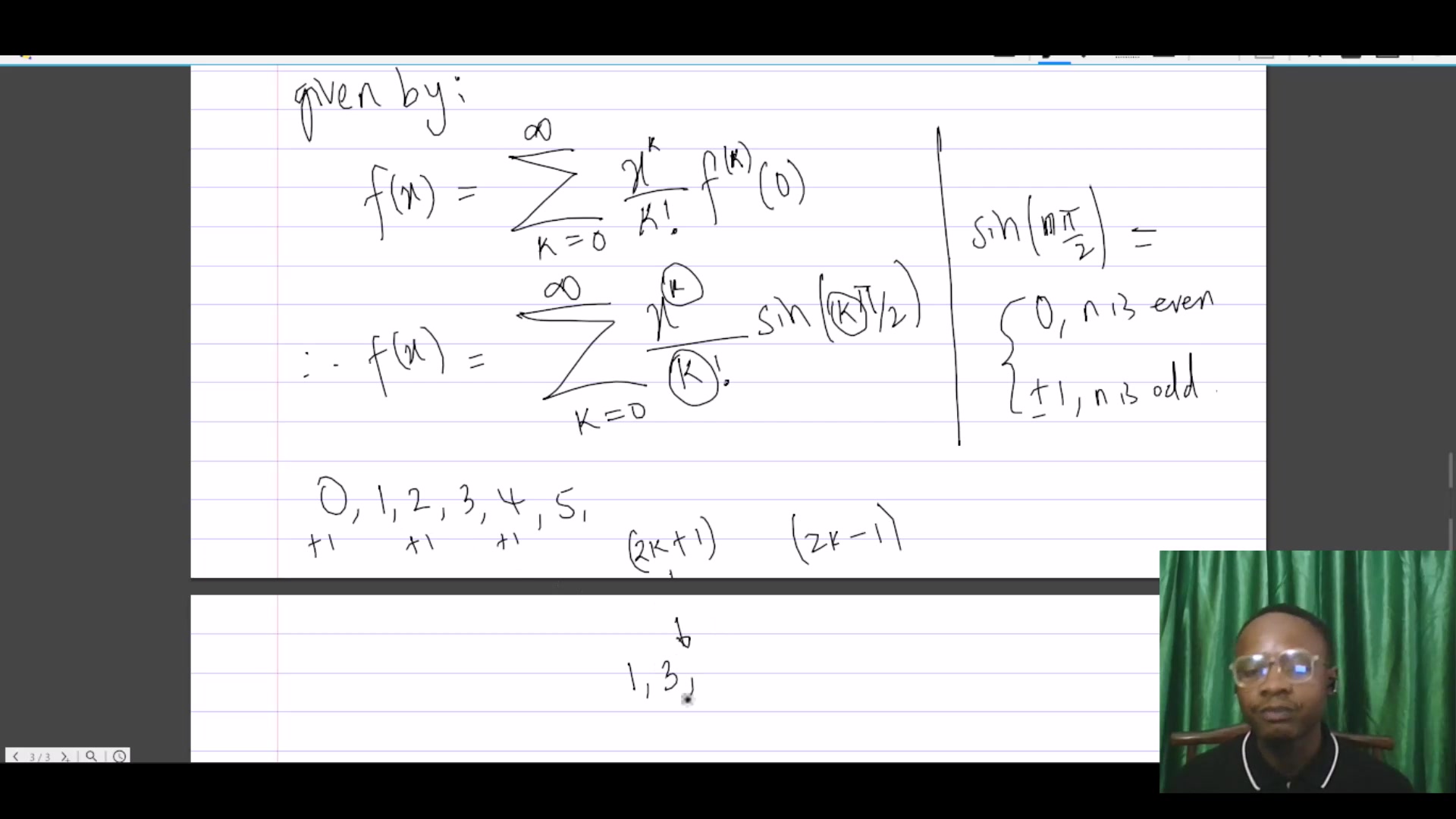 Worked examples (2) - Taylor and Maclaurin Series | Differentiability of Functions - Single ...