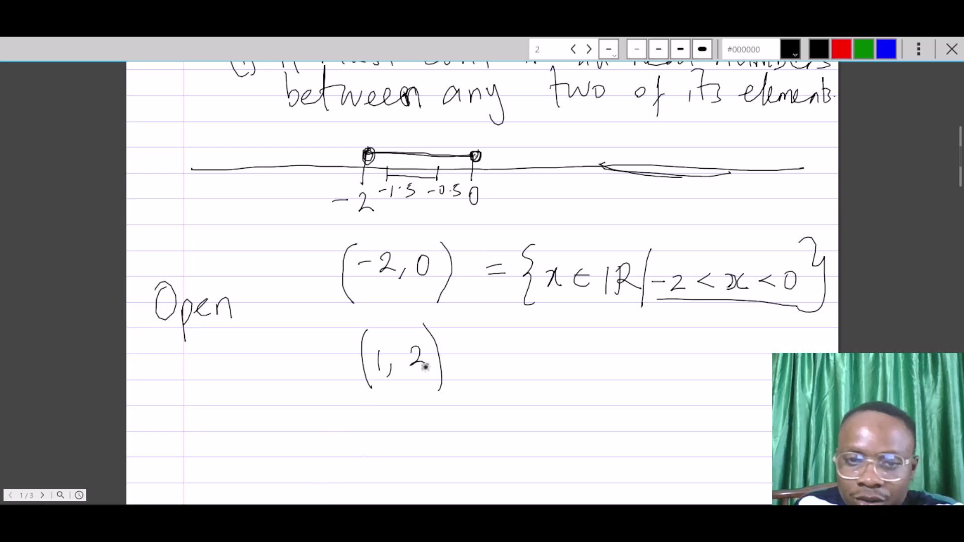 Intervals - Introduction | Functions and Their Graphs - Single-Variable ...
