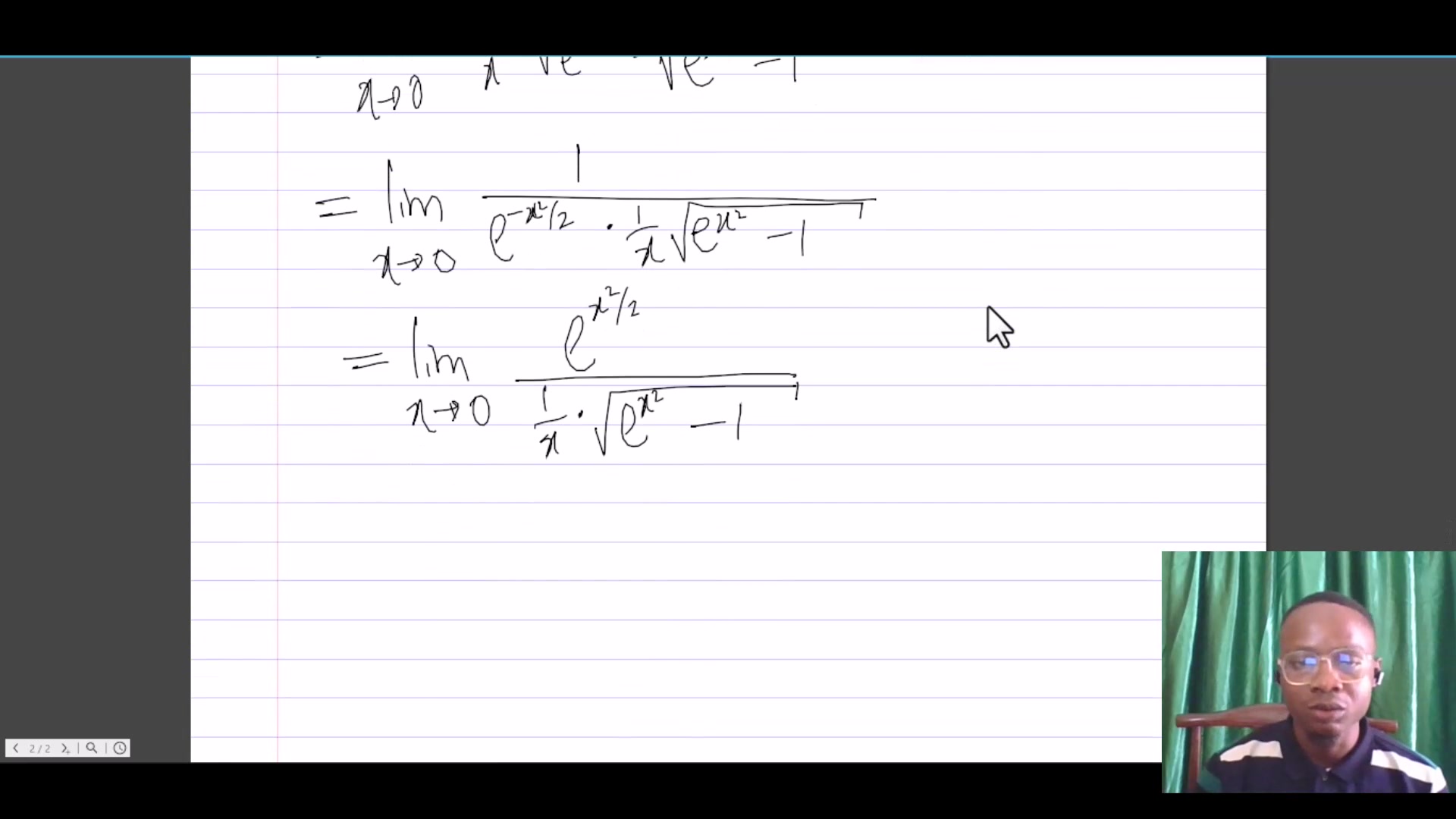Worked examples (2) - Evaluating Finite Limits (3) | Limits of Functions - Single-Variable ...
