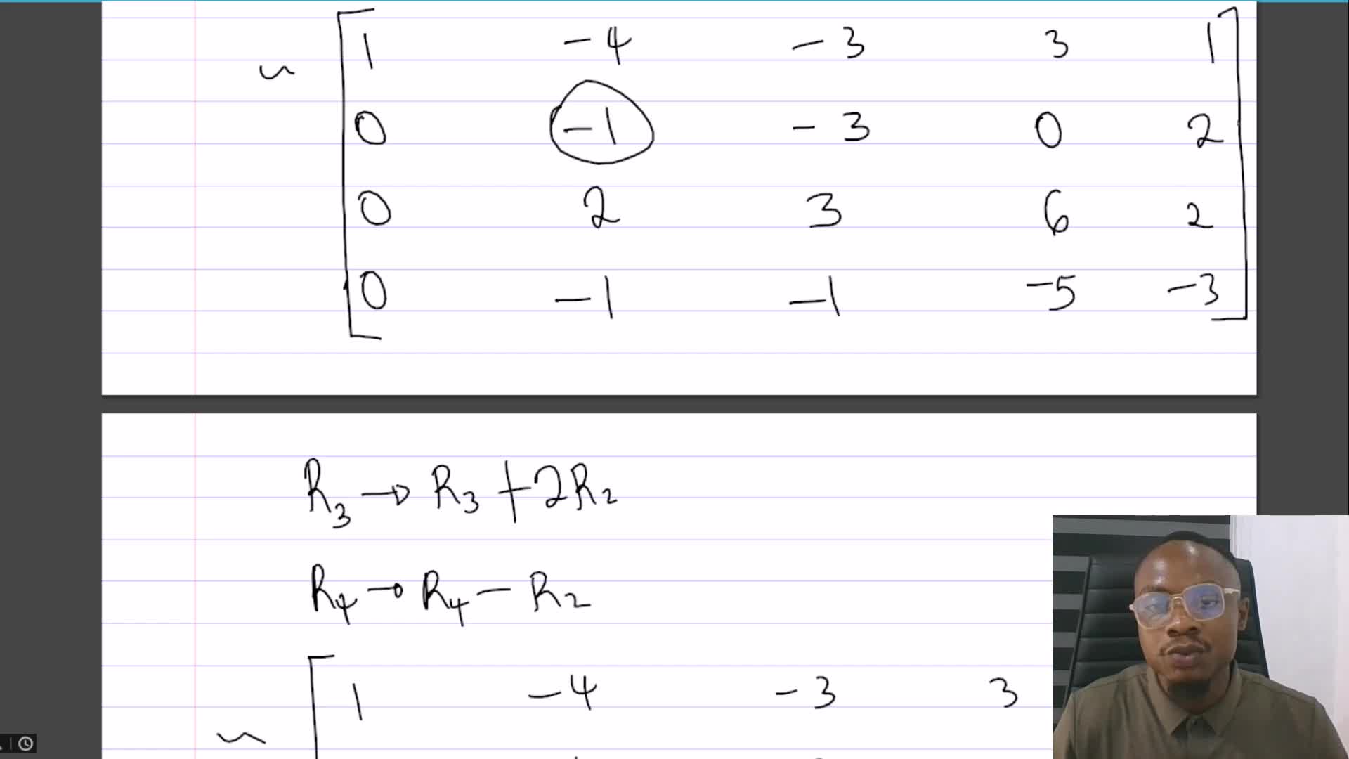 More worked examples (1) - Systems of Linear Equations | Matrices ...
