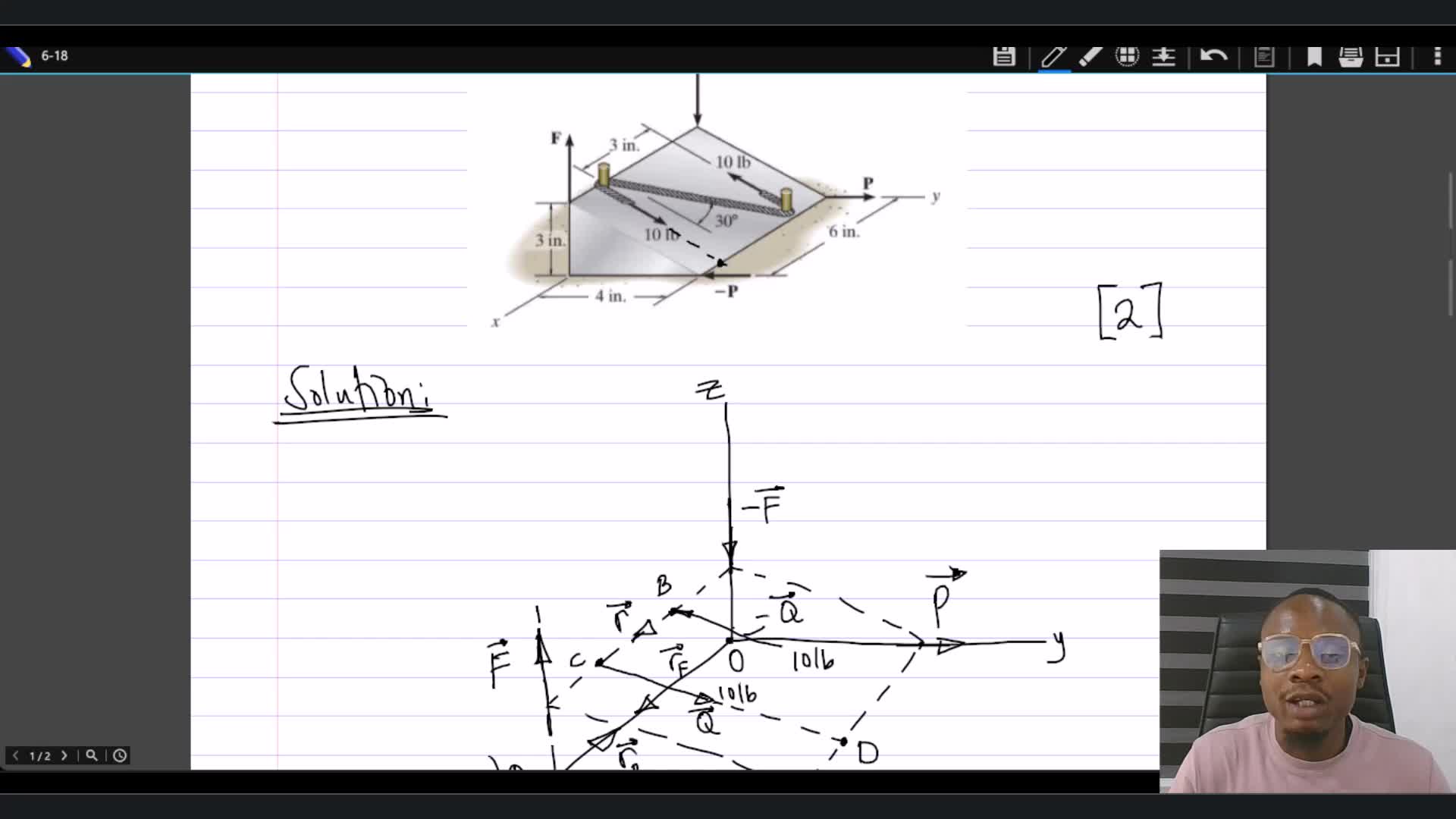 Worked examples (12) - Couples | Systems of Forces on Rigid Bodies ...