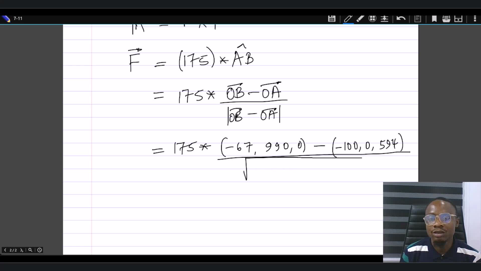 Worked examples (8) - Lesson 11, Force-Couple Systems | Systems of ...