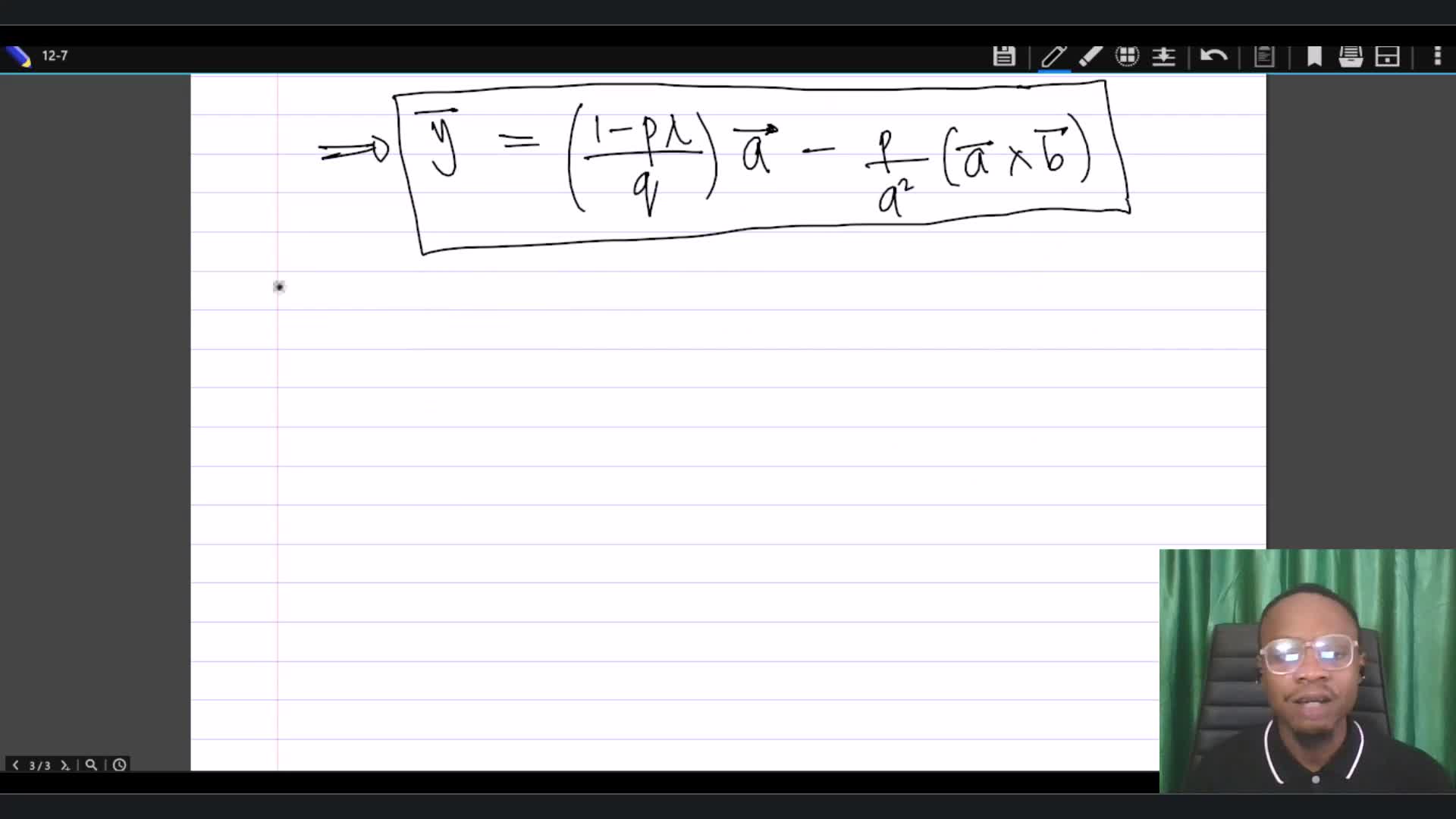 Worked examples (6) - Solving Vector Equations | Vector Equations of ...