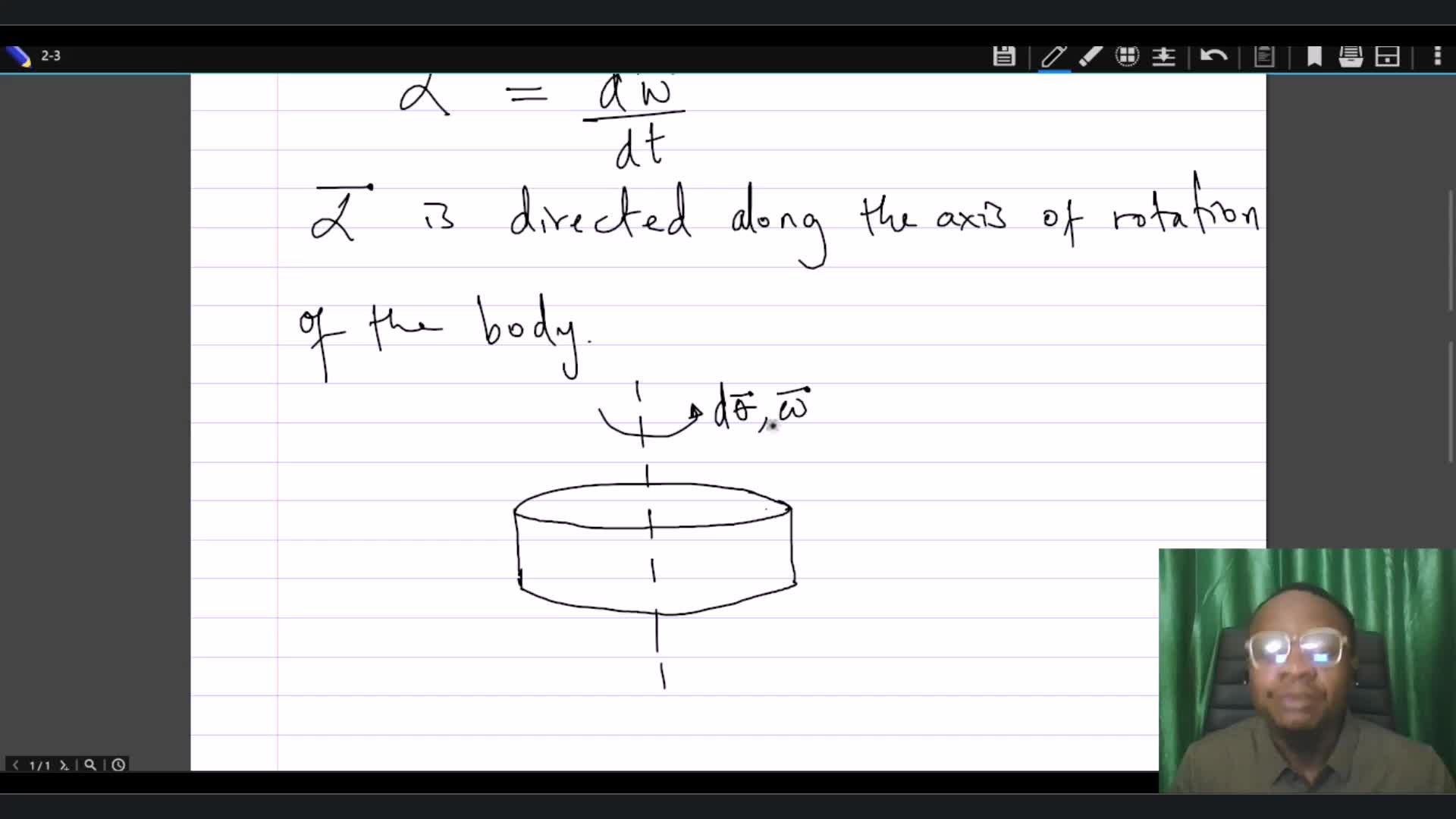 Angular acceleration - Rotation About a Fixed Axis (1) | 2D Kinematics of Rigid Bodies ...