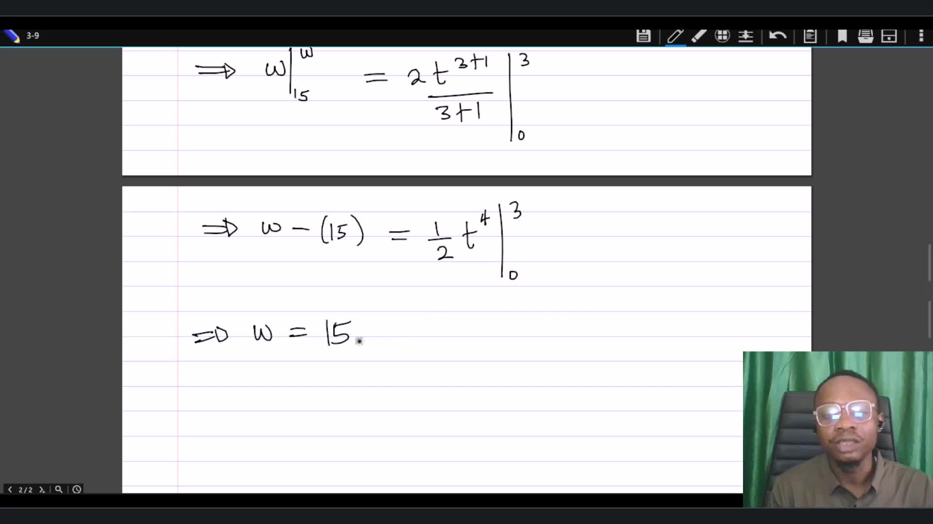 Worked examples (6) - Rotation About a Fixed Axis (2) | 2D Kinematics ...