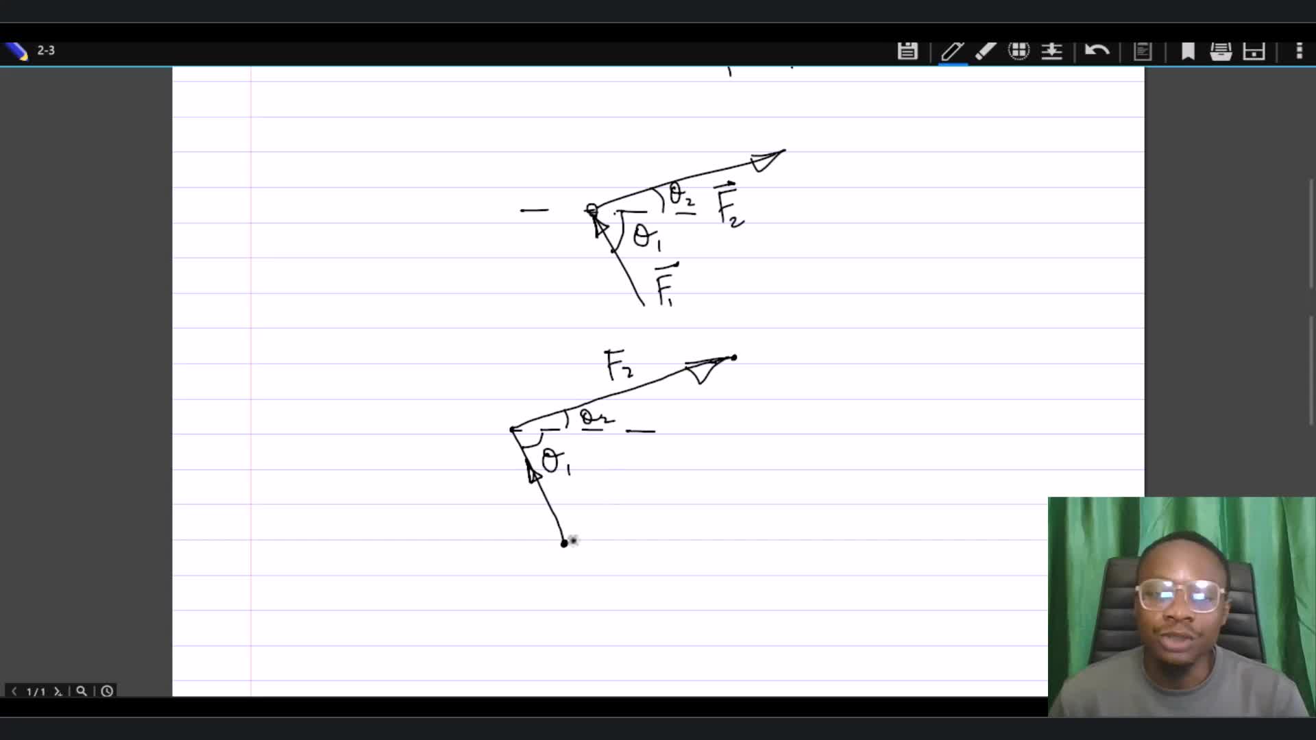 Triangle rule - Resultant of Forces in a Plane | Statics of Particles ...