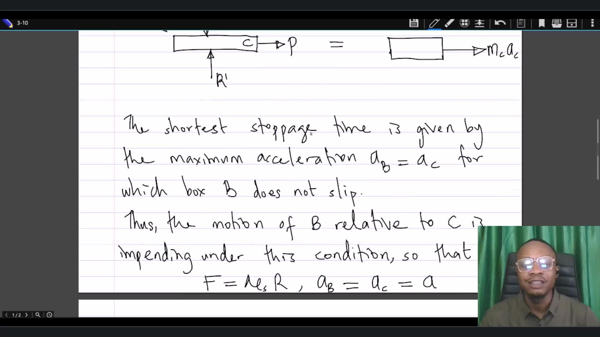 Worked examples (7) - Rectilinear Motion (2) | Kinetics of Particles by ...