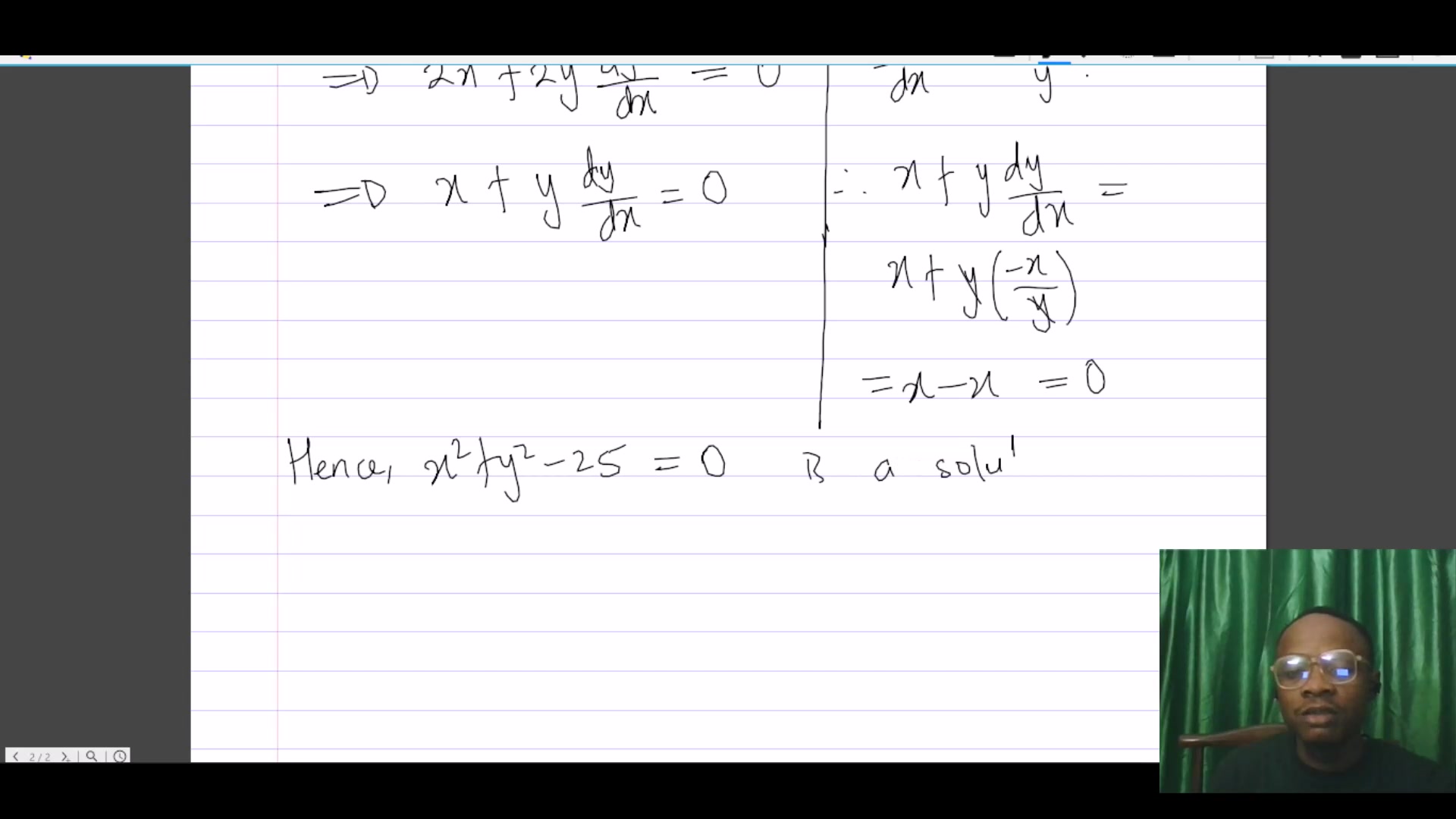 Worked examples (1) - Introduction | Ordinary Differential Equations ...