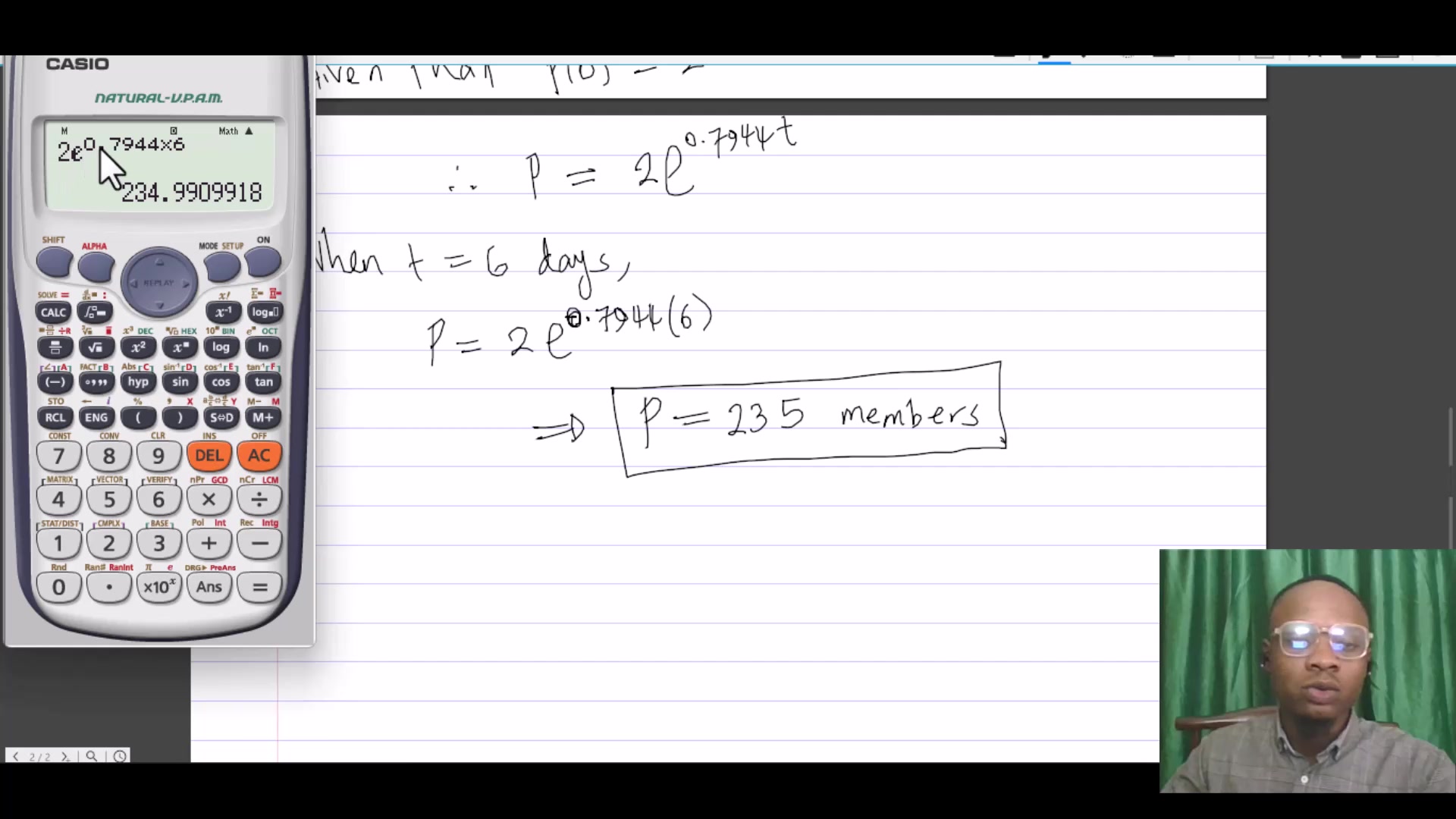 Population growth - Applications of First-Order Ordinary Differential Equations | Ordinary ...
