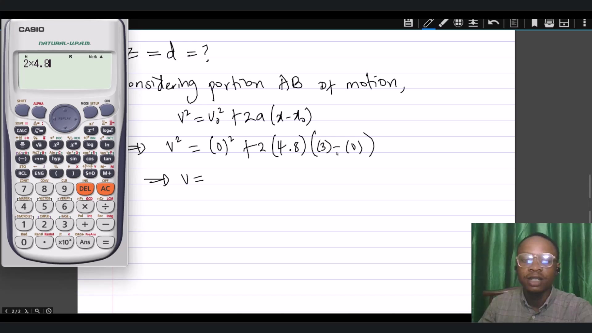 Worked examples (3) - Special Rectilinear Motion (1) | Kinematics of Particles - Engineering ...