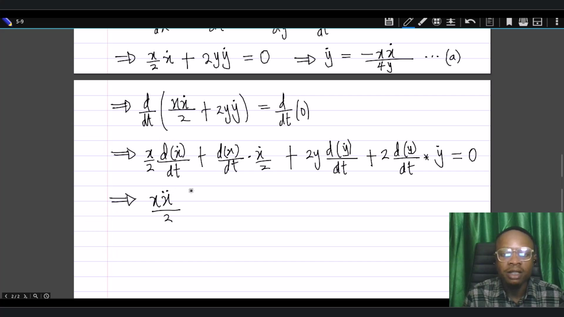 Worked examples (6) - Curvilinear Motion (1) | Kinematics of Particles - Engineering Mechanics ...