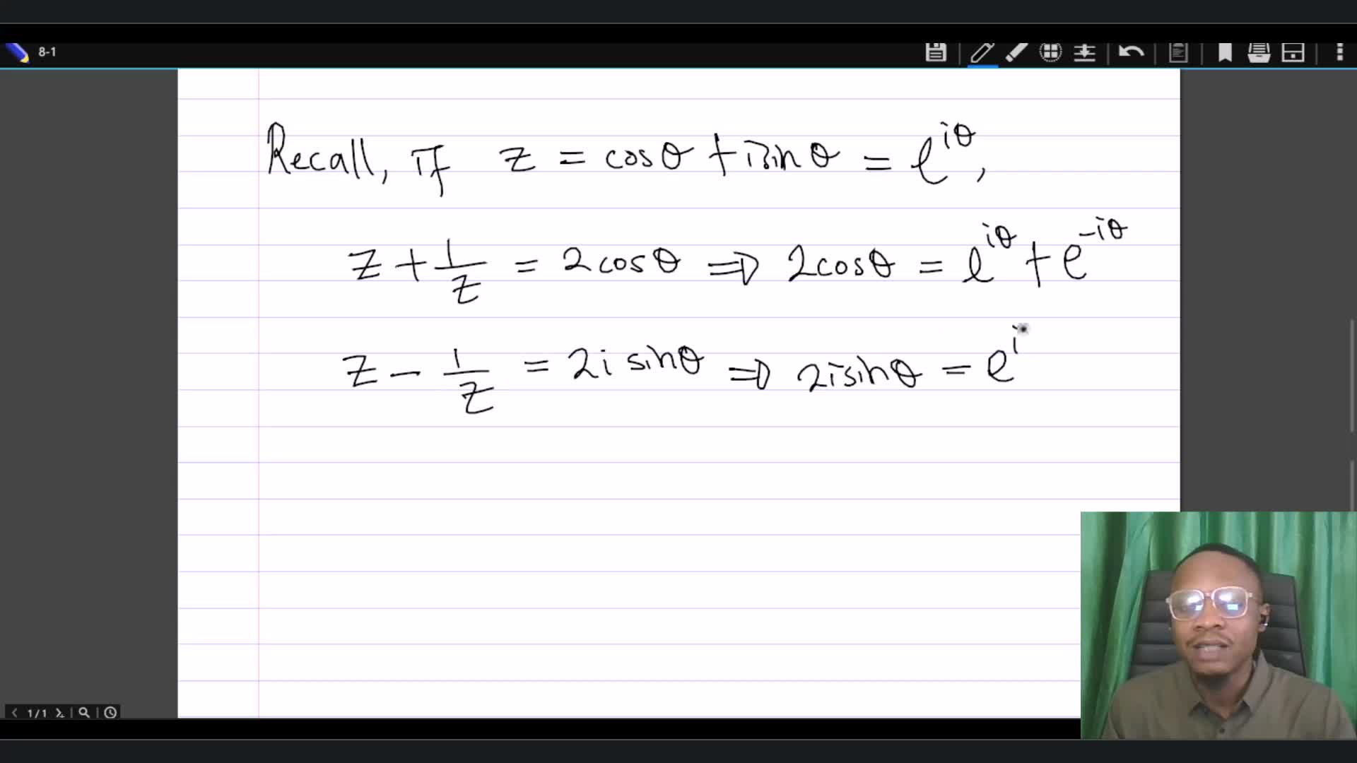 Expressions - Hyperbolic Functions | Complex Numbers - Mathematical Methods (Undergraduate Advanced)